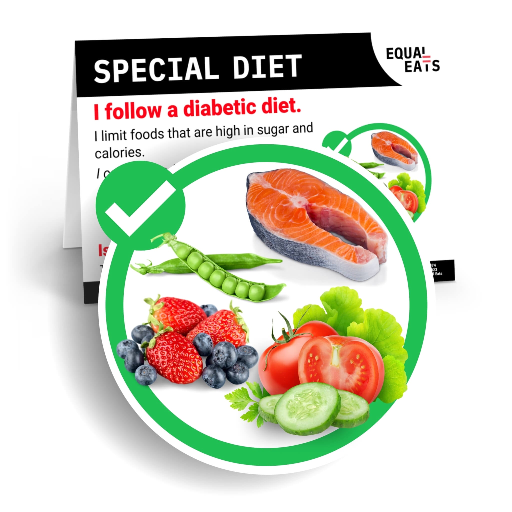 Diabetic Diet Printable Card – Equal Eats