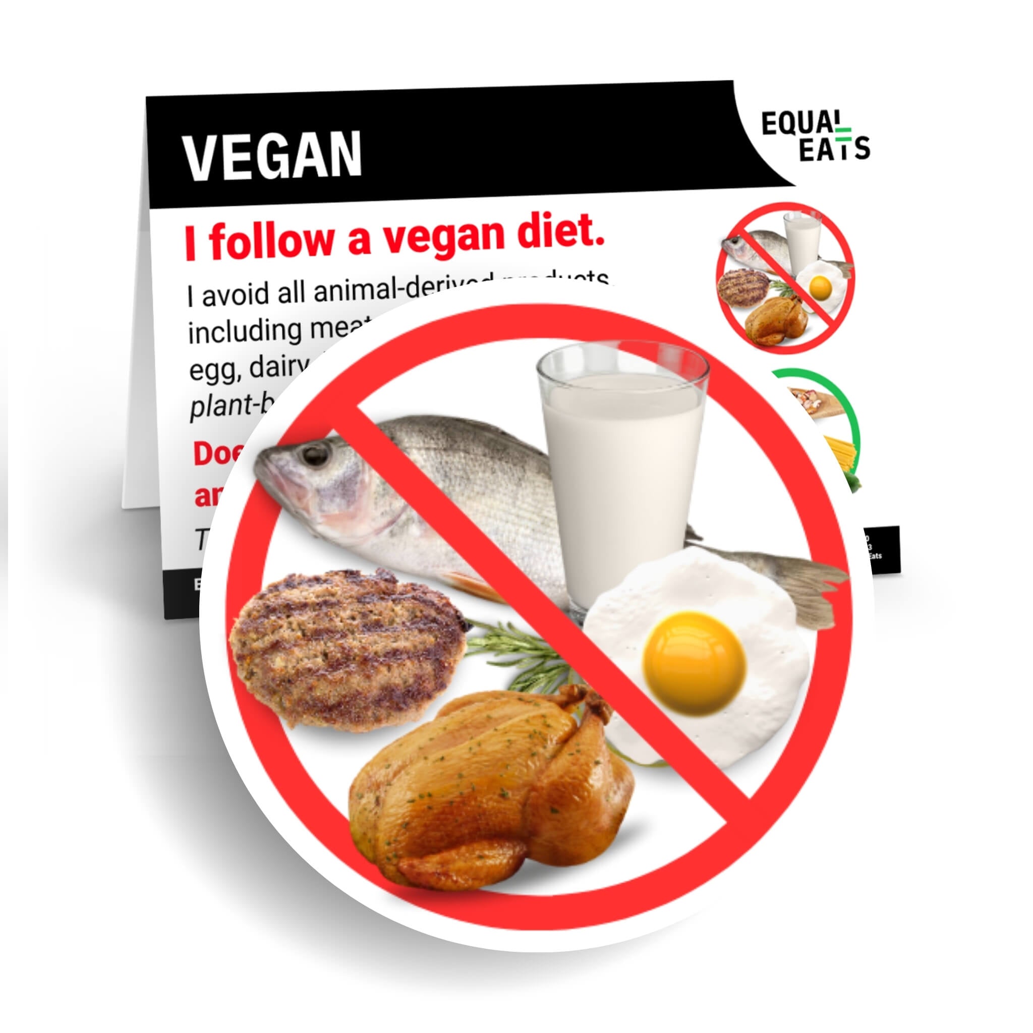 Vegan Printable Card – Equal Eats