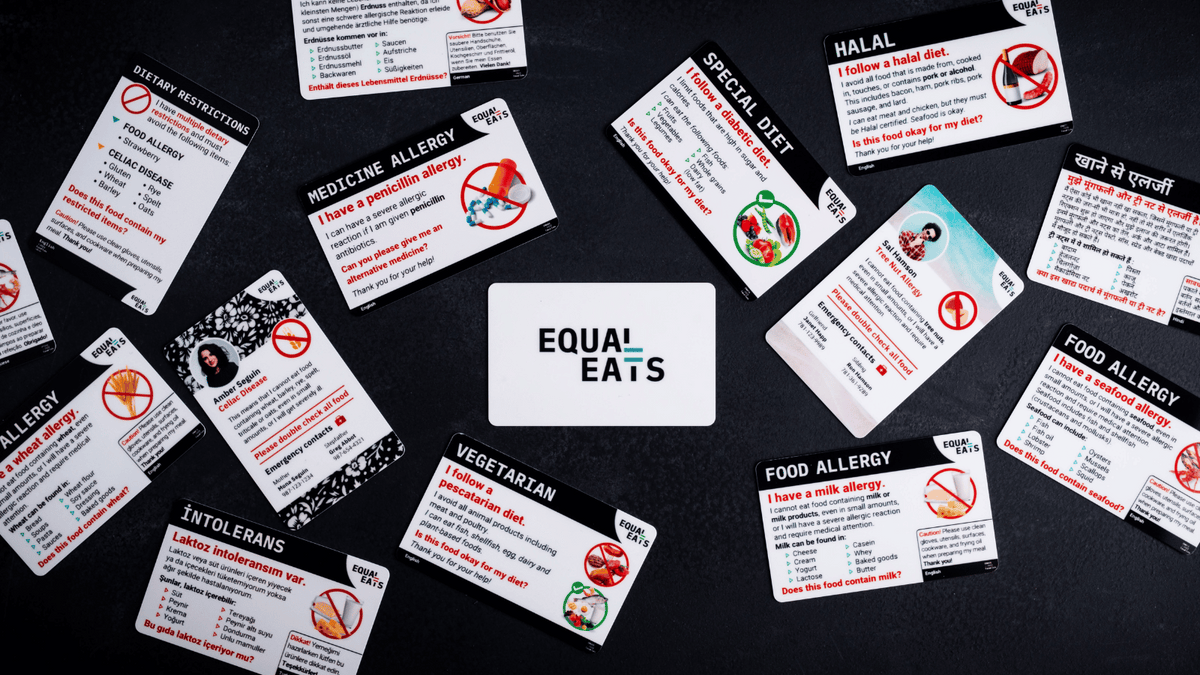 Celiac Chef Card| Gluten Free Food List | Equal Eats