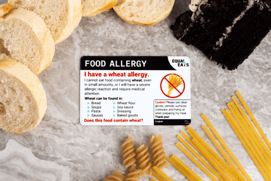 Food Allergy Cards | Translation Cards in 58 Languages – Equal Eats