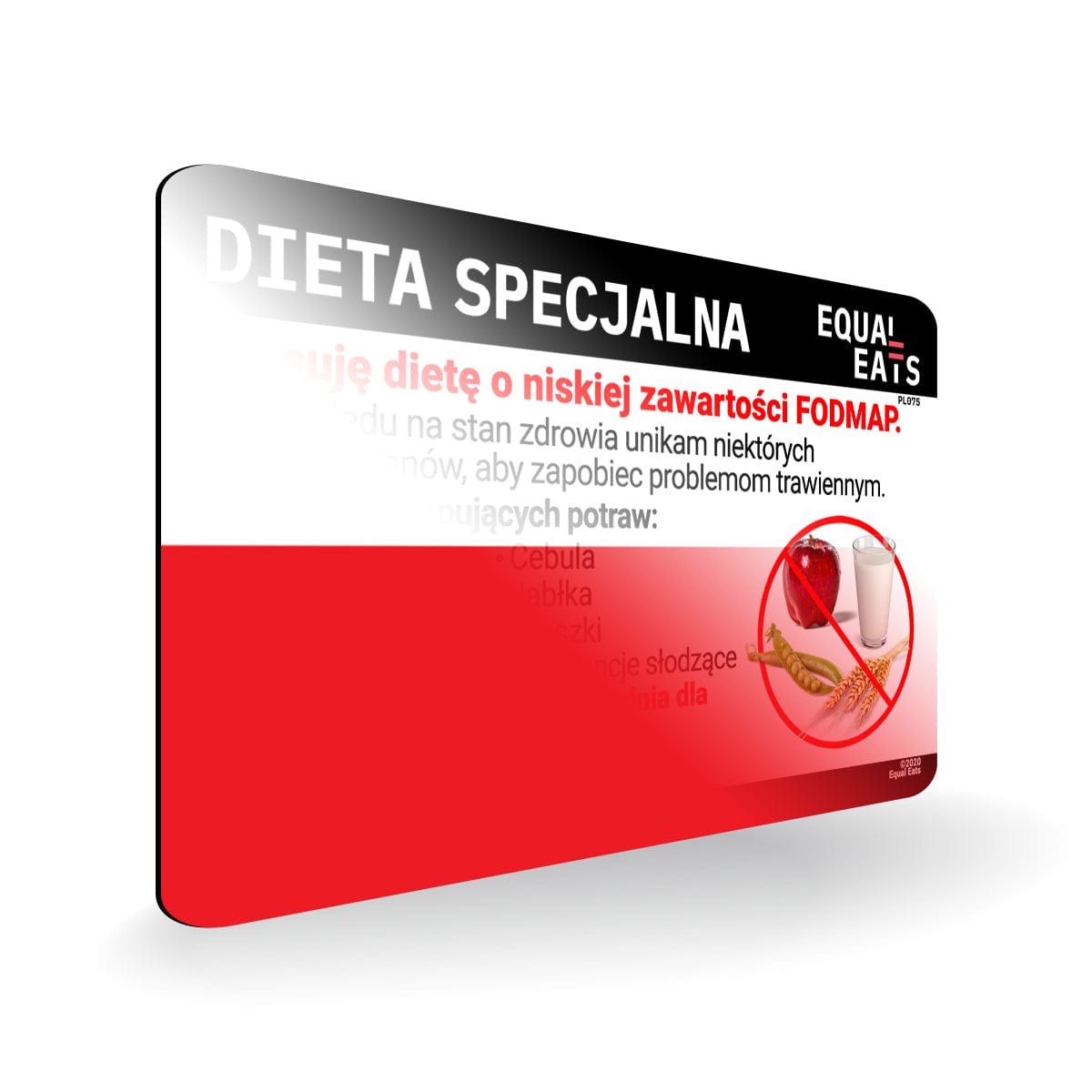 Polish Low FODMAP Diet Card | Eat Well in Poland | Equal Eats